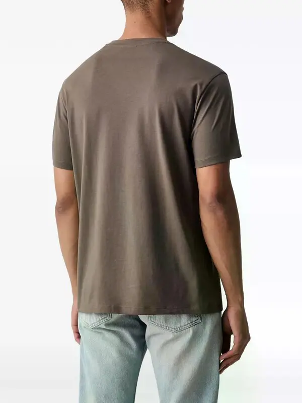 Armani Exchange Logo-embossed T-shirt