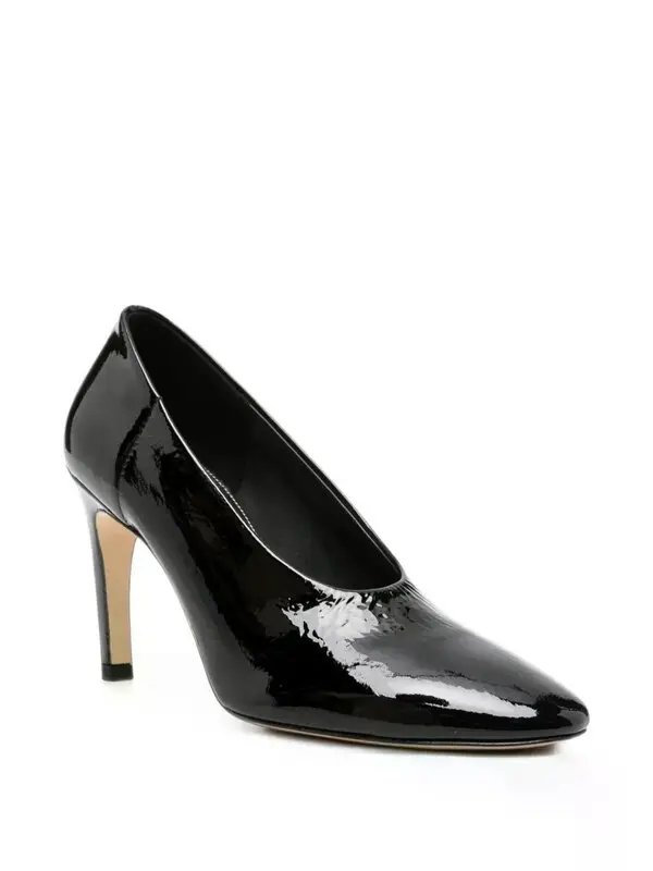 TOTEME Naplack Leather Pumps