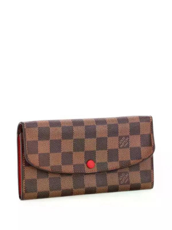 LOUIS VUITTON Emilie Wallet Damier Small Wallets