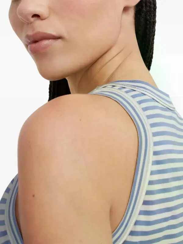 Brunello Cucinelli Striped Cotton Tank Top