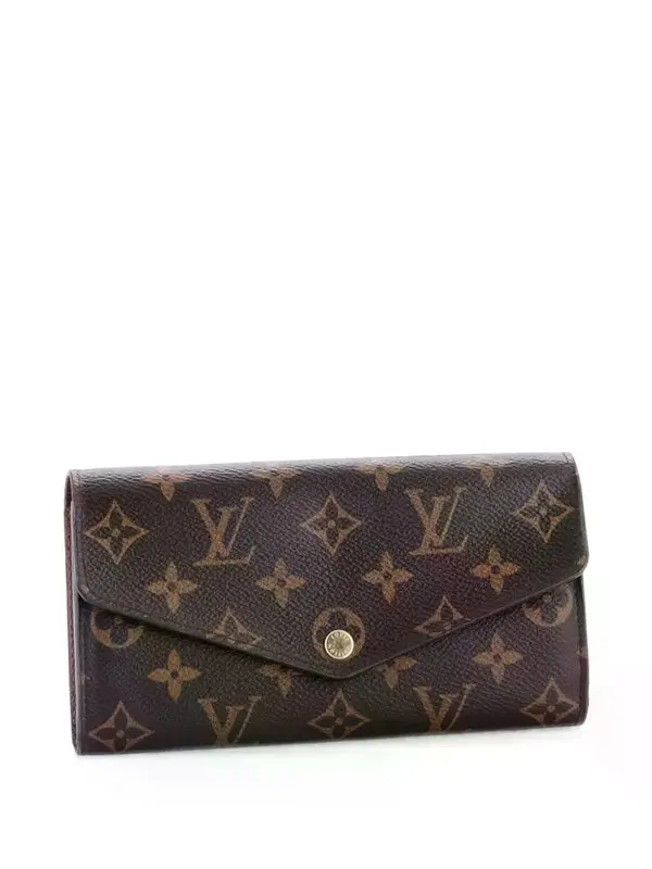 LOUIS VUITTON Sarah Wallet Nm Monogram Canvas Small Wallets