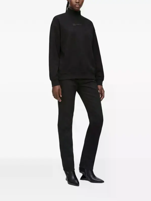 Karl Lagerfeld Cut-out High Neck Sweatshirt