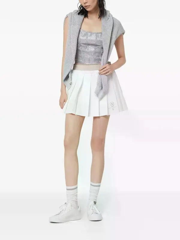 Brunello Cucinelli Corset Jersey Cropped Top