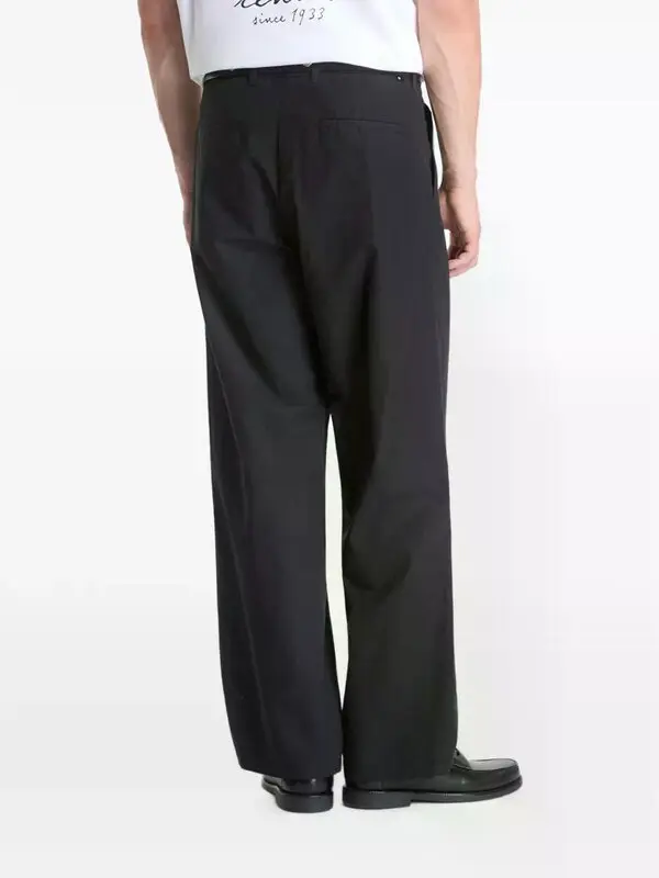 SAMSOE SAMSOE Pleated Straight-leg Trousers