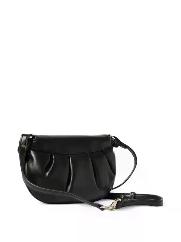 Armani Exchange Logo Plaque Gathered Shoulder Bag