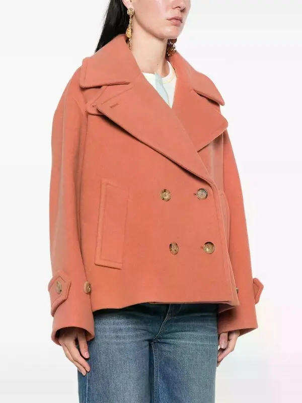 Chloé Double-breasted Oversized Jacket