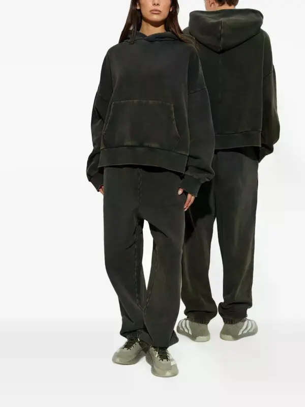 ENTIRE STUDIOS Washed Cotton-jersey Hoodie