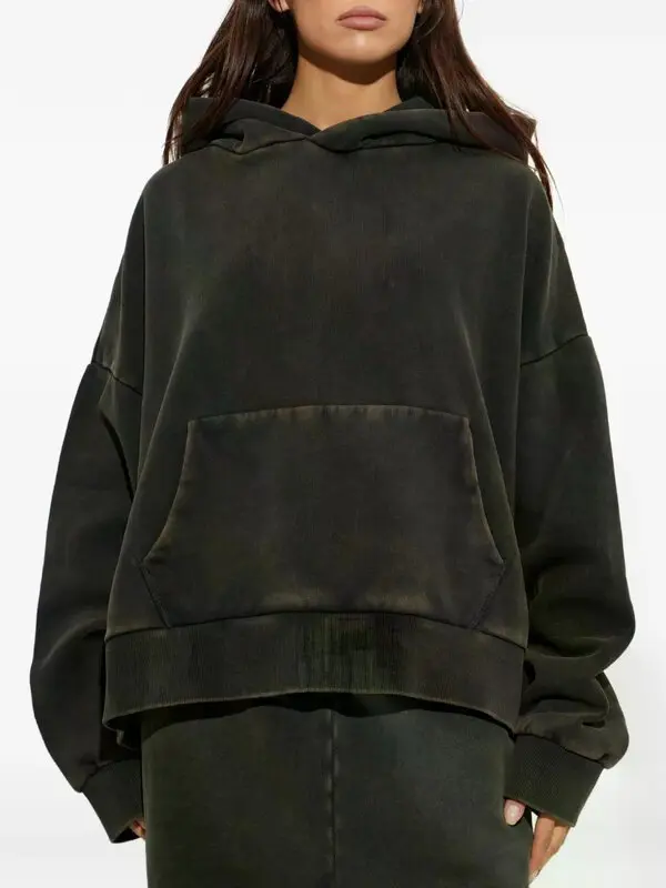 ENTIRE STUDIOS Washed Cotton-jersey Hoodie