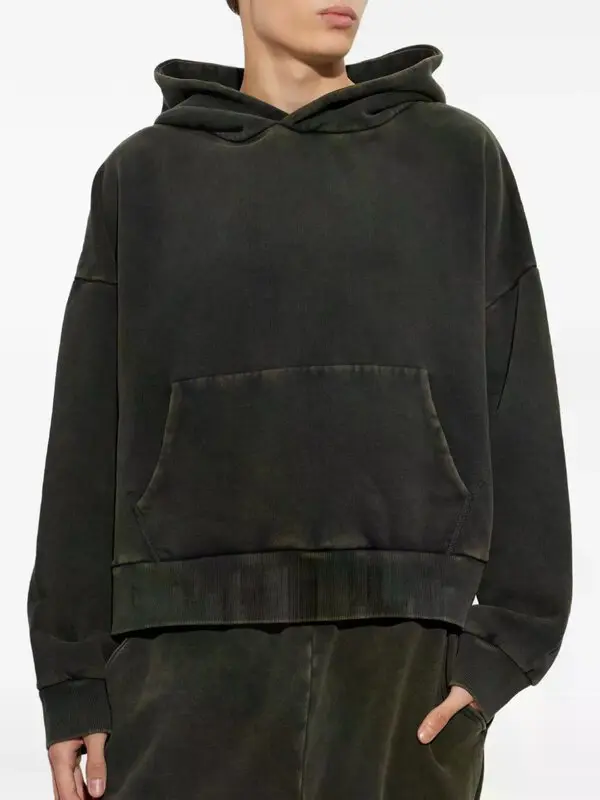 ENTIRE STUDIOS Washed Cotton-jersey Hoodie