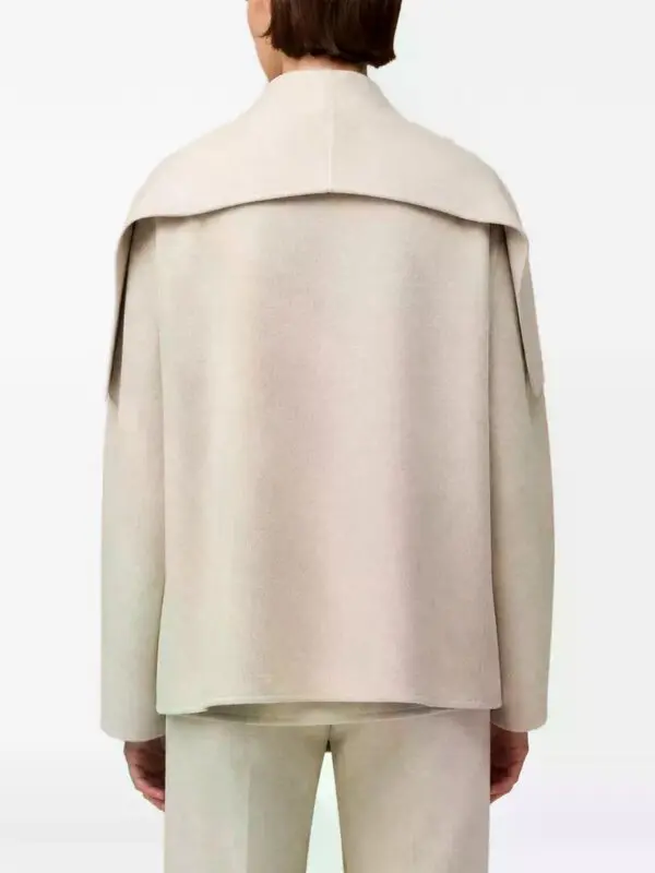RETORI Shawl-collar Open-front Jacket