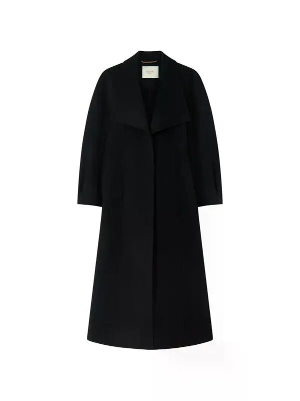 RETORI Hourglass Double-breasted Coat - Black