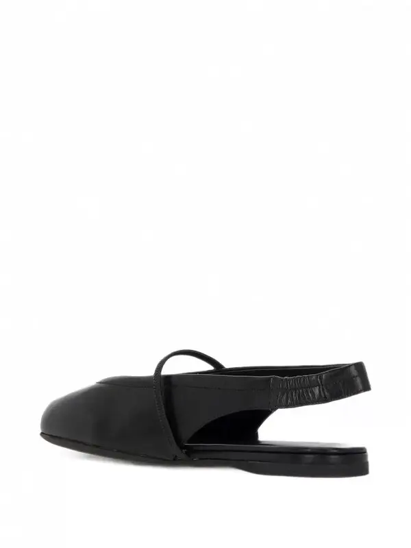 Miu Miu Leather Slingback Ballerinas