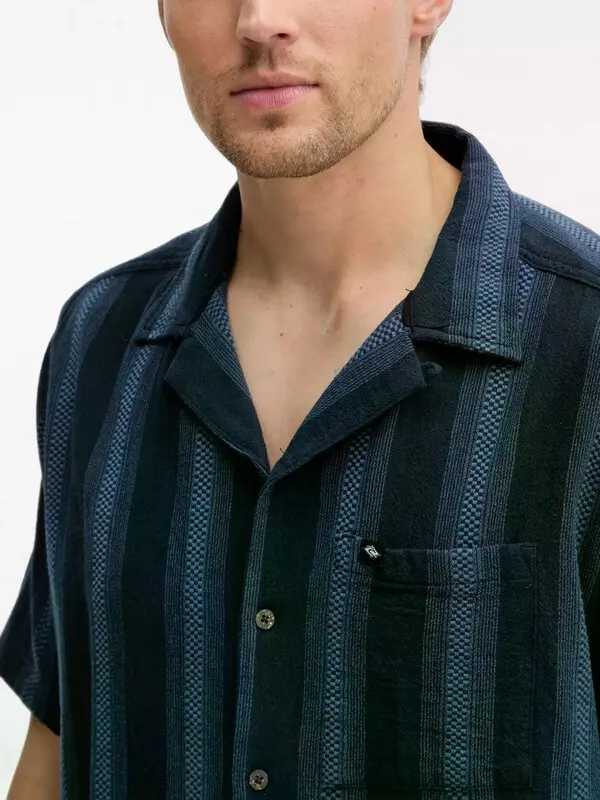 Rip Curl Vertical-stripe Short-sleeve Shirt