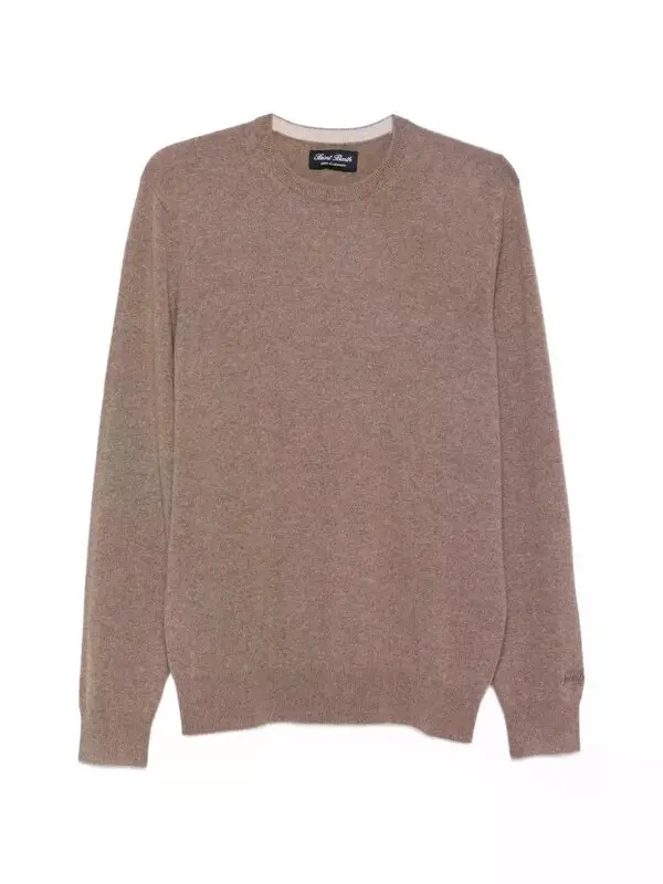 MC2 SAINT BARTH Crew-neck Cashmere Jumper - Neutrals