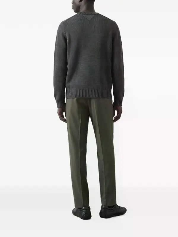 Prada Wool Crew-neck Sweater