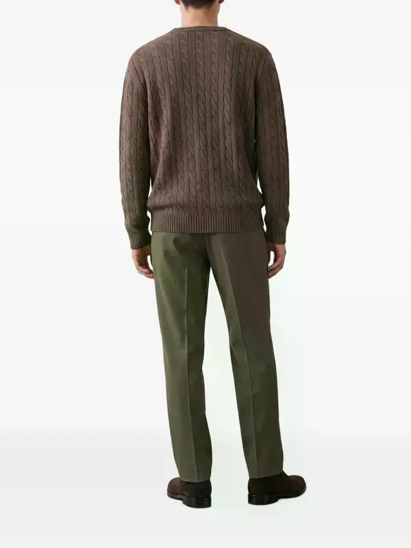 Valentino Garavani Cable-knit Cashmere Sweater