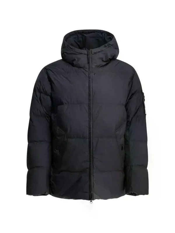 Stone Island 4100037 Crinkle Reps Ny Down Jacket - Blue