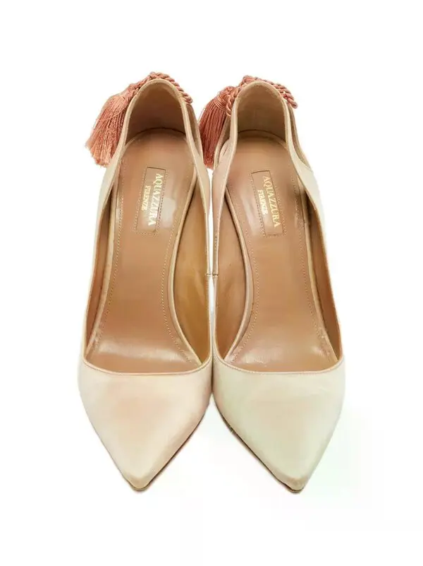 AQUAZZURA Tassel Detail Heeled Pumps