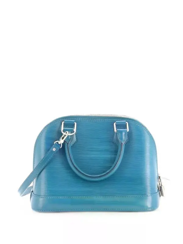 LOUIS VUITTON Alma Handbag Epi Leather Bb Satchel