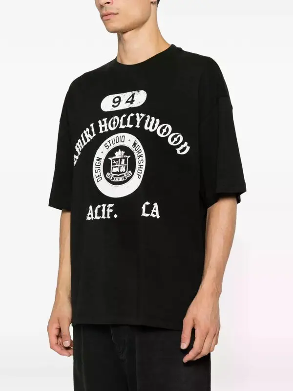Amiri Logo-print Cotton T-shirt