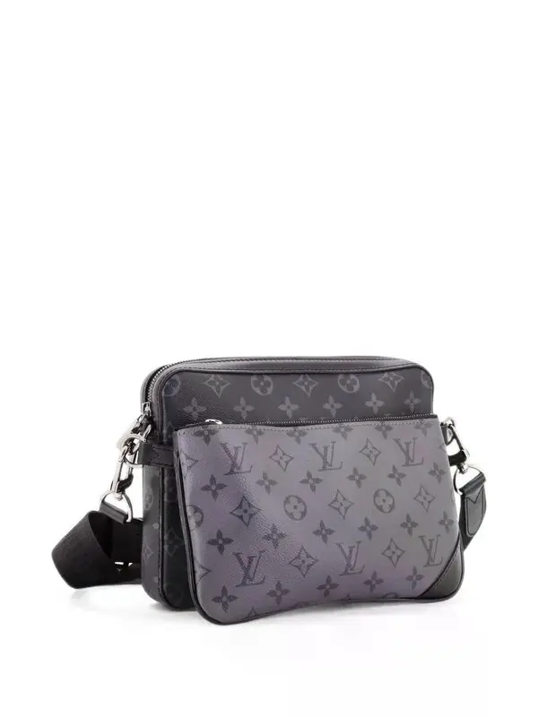 LOUIS VUITTON Trio Messenger Bag In Monogram Eclipse Canvas