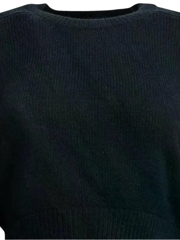 Khaite Masie Cropped Ribbed-knit Sweater