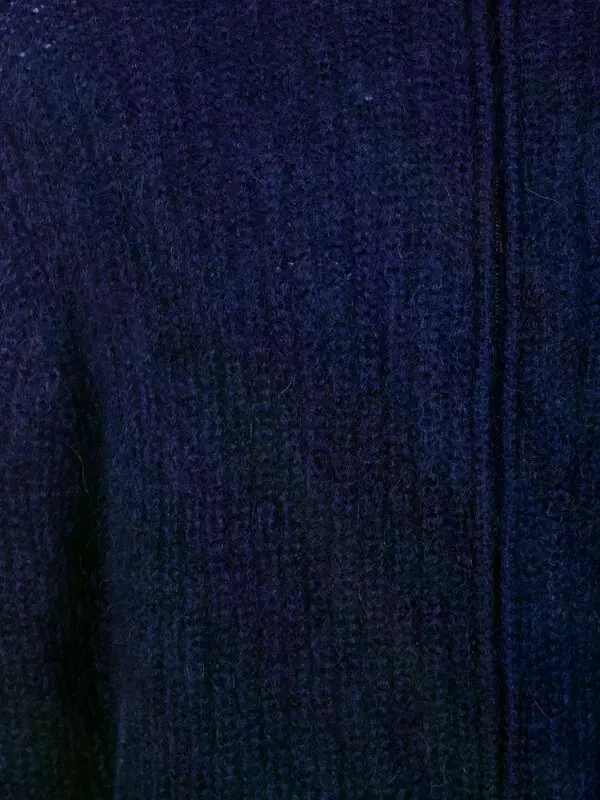 Aspesi Ribbed-knit Zip-up Cardigan