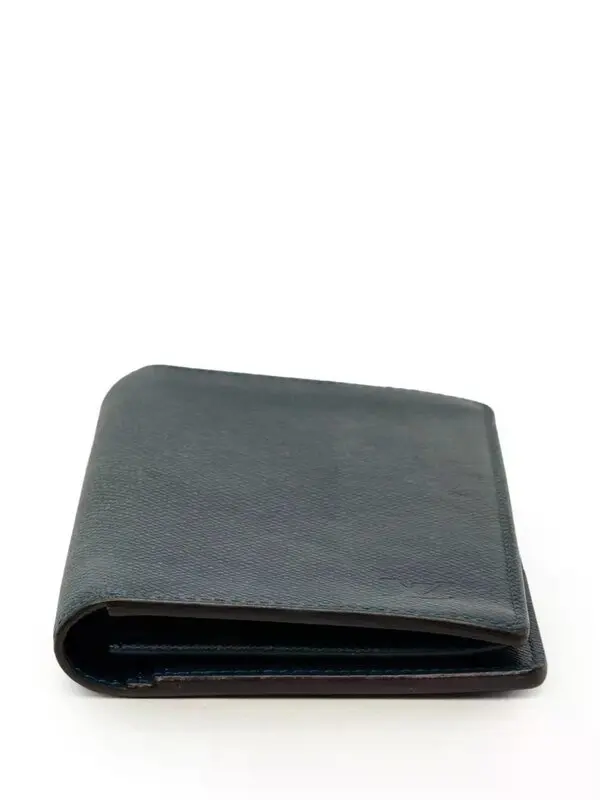 LOUIS VUITTON 2015 Taiga Portefeuille Brazza Bifold Wallet Long Wallets