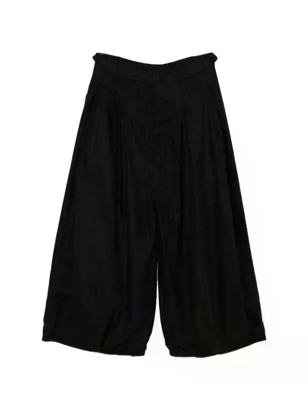RICORRROBE Rollo Pinstripe-pattern Pleated Trousers - Blue