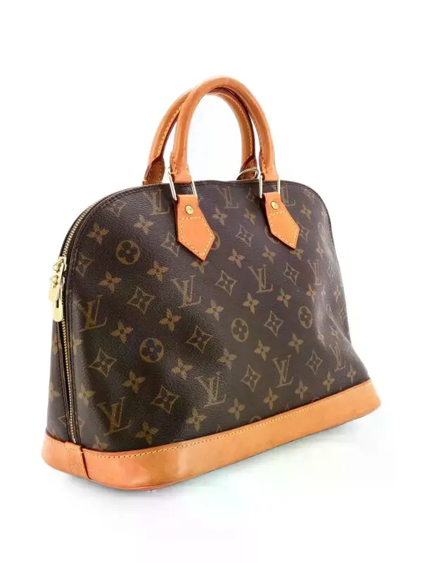 LOUIS VUITTON Vintage Monogram Canvas Alma Pm Satchel