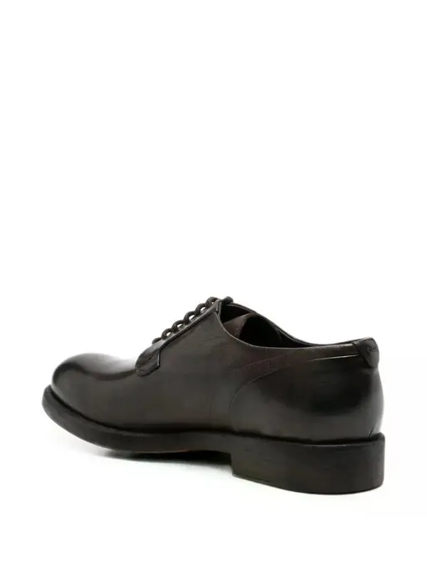 LEQARANT Lace-up Leather Derby Shoes