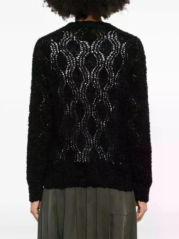 Brunello Cucinelli Open-knit Bouclé Sweater