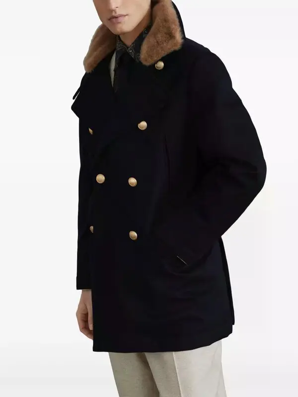 Brunello Cucinelli Double-breasted Cashmere Coat