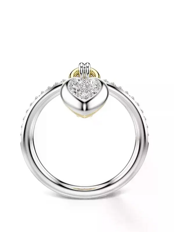 SWAROVSKI Idelllia Heart Charm Ring