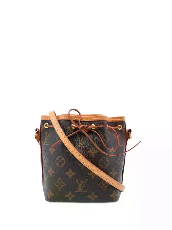 LOUIS VUITTON Monogram Nano Noe Bucket Bag
