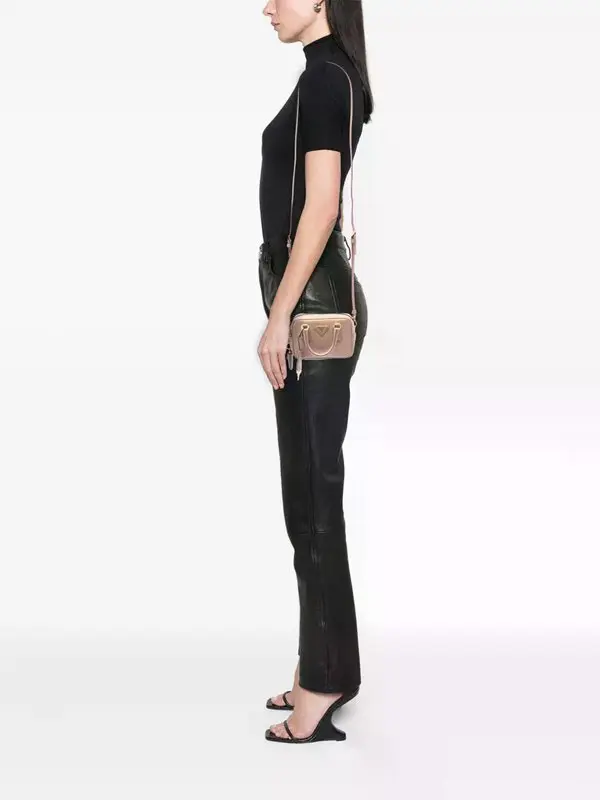 Prada Saffiano Lux Bauletto Bag Satchel