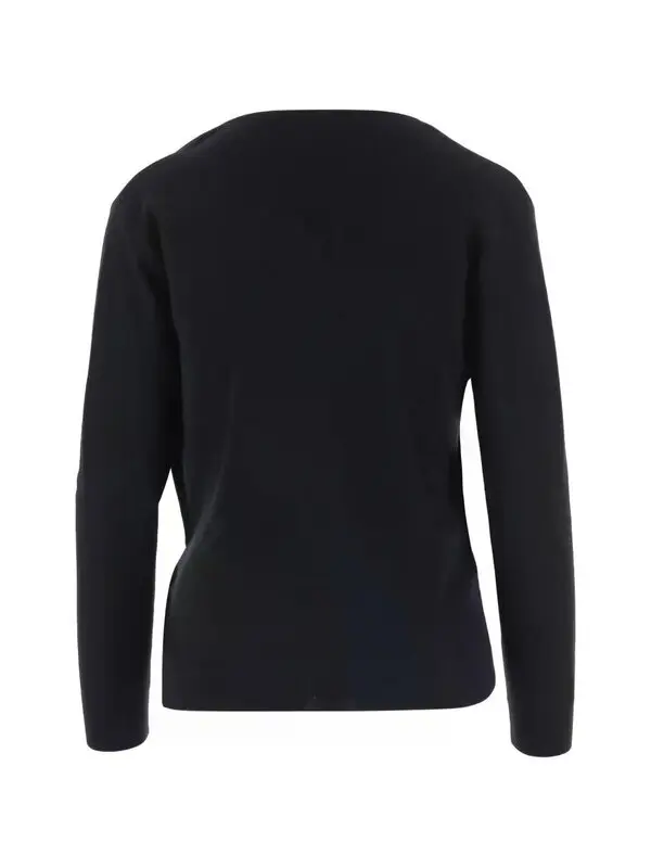 Valentino Garavani Jewel-embellished Virgin Wool V-neck Sweater