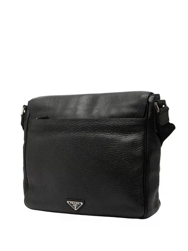 Prada Vitello Phenix Flap Crossbody Bag