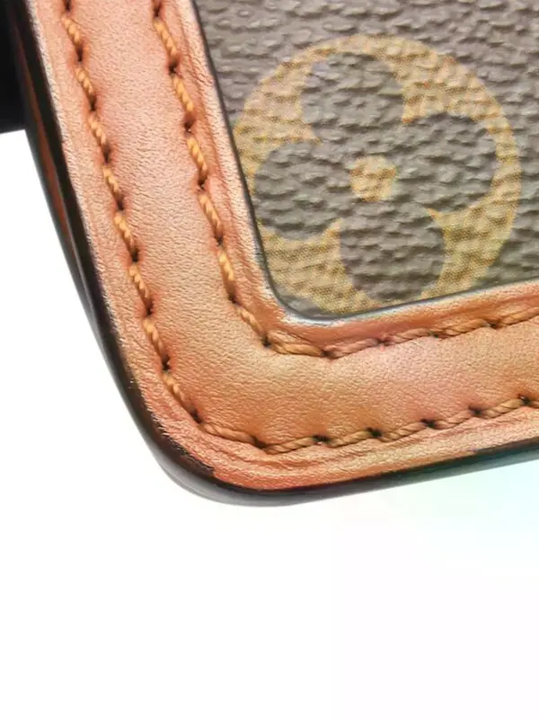 LOUIS VUITTON Monogram Reverse Mini Dauphine Satchel