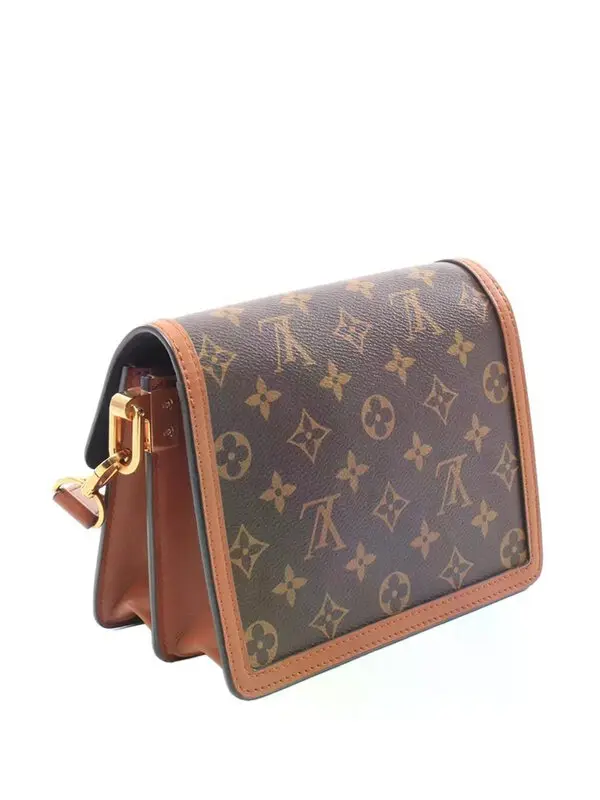 LOUIS VUITTON Monogram Reverse Mini Dauphine Satchel