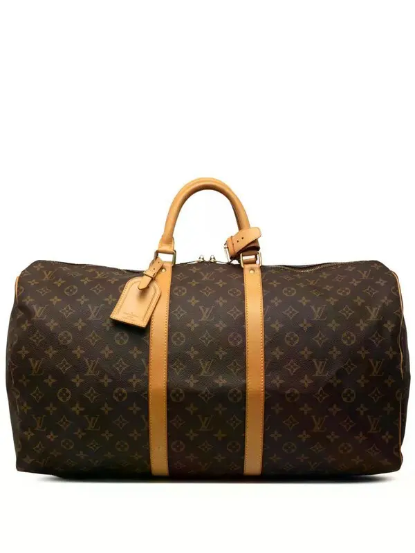 LOUIS VUITTON 1997 Monogram Keepall 55 Travel Bag