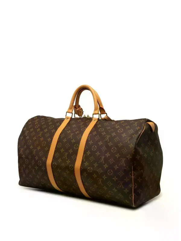 LOUIS VUITTON 1997 Monogram Keepall 55 Travel Bag