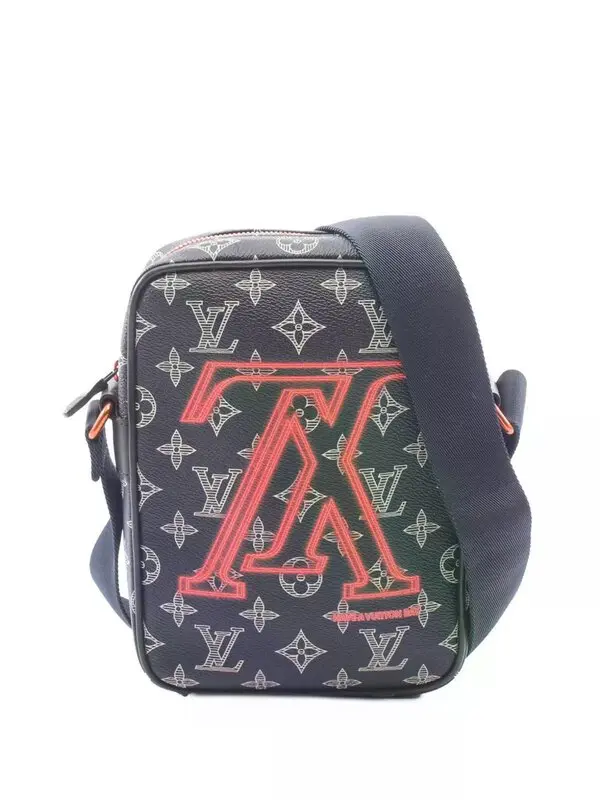 LOUIS VUITTON 2018 Monogram Upside Down Ink Danube Pm Crossbody Bag