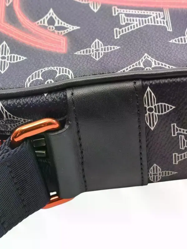 LOUIS VUITTON 2018 Monogram Upside Down Ink Danube Pm Crossbody Bag