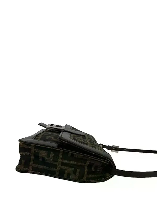 Fendi Zucca Canvas Shoulder Bag