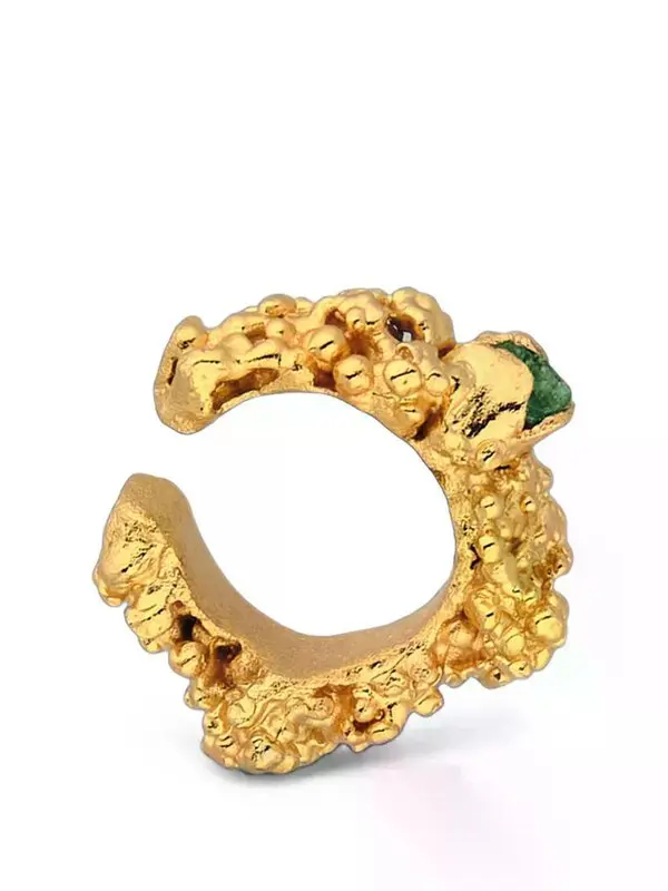 FENOMENA Aura Emerald Ear Cuff