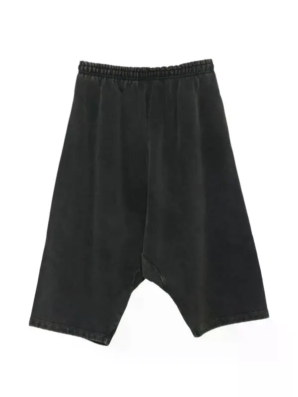 ENTIRE STUDIOS Faded Drop-crotch Shorts