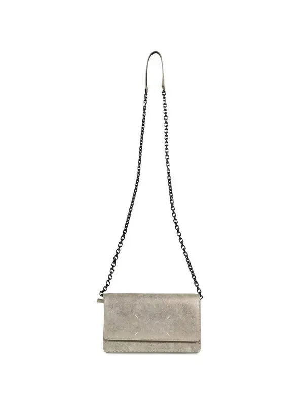 MAISON MARGIELA Four Stitch Chain Strap Shoulder Bag - Neutrals