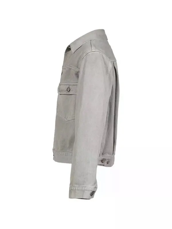 MAISON MARGIELA 4-stitch Pleated Denim Jacket