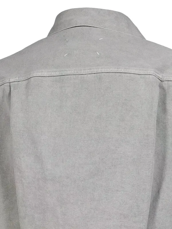 MAISON MARGIELA 4-stitch Pleated Denim Jacket